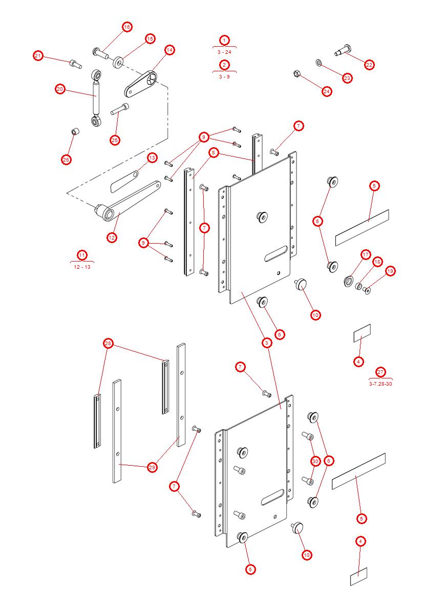 Seating System Parts