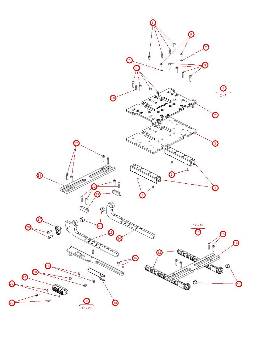 Seating System Parts