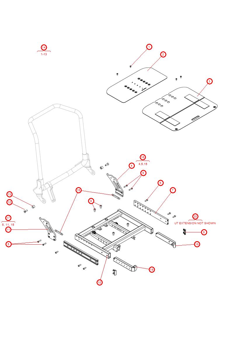 Seating System Parts